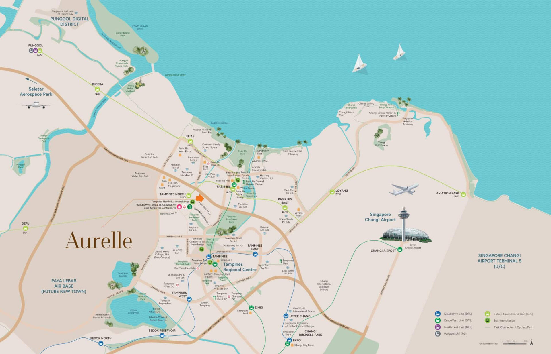 Aurelle of Tampines - New Launches Condo